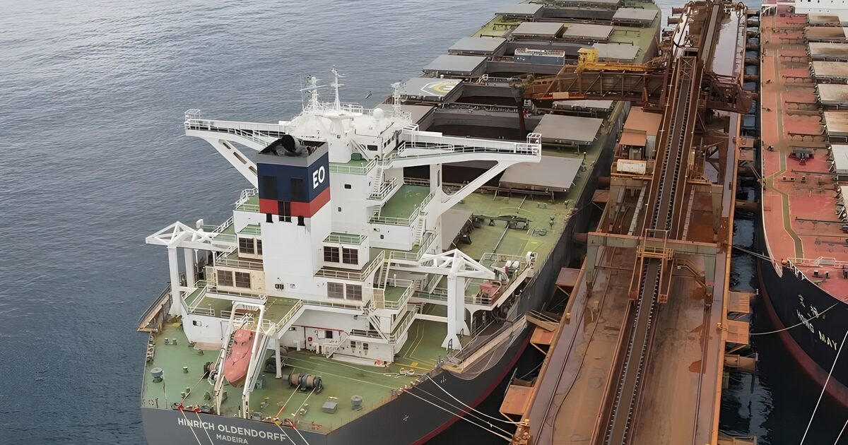 Newcastlemax biofuel trial - OLDENDORFF CARRIERS